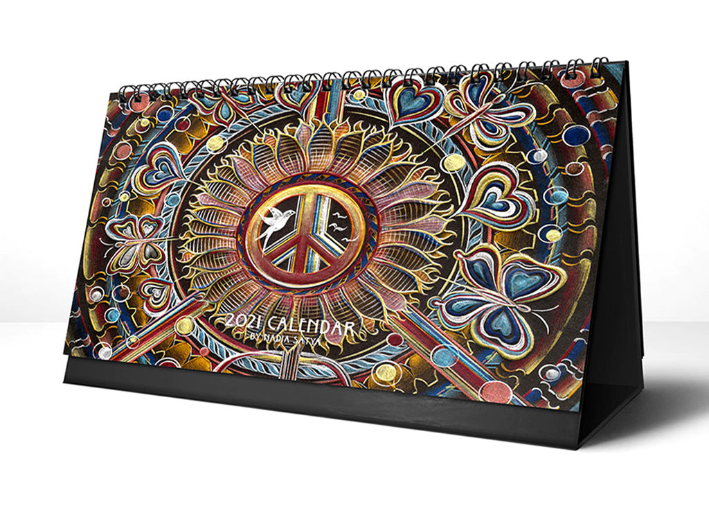 Desk Calendar 2021 – Nadia Satya Art Catalog