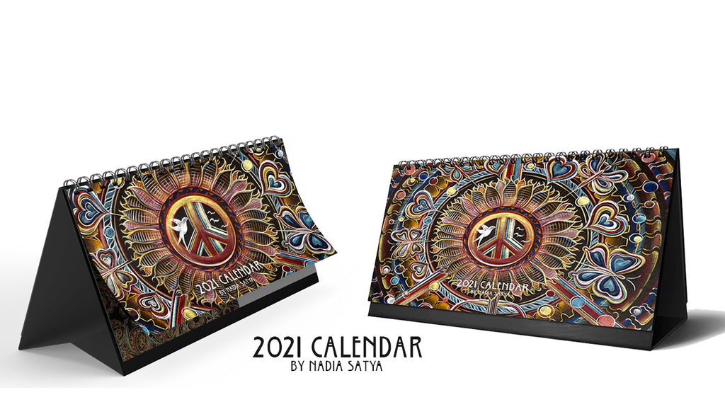 Desk Calendar 2021 – Nadia Satya Art Catalog